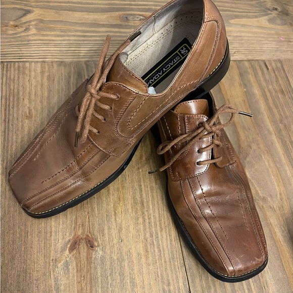 Stacy Adams | Shoes | Stacy Adams Mens Corrado Bike Toe Brown Leather ...